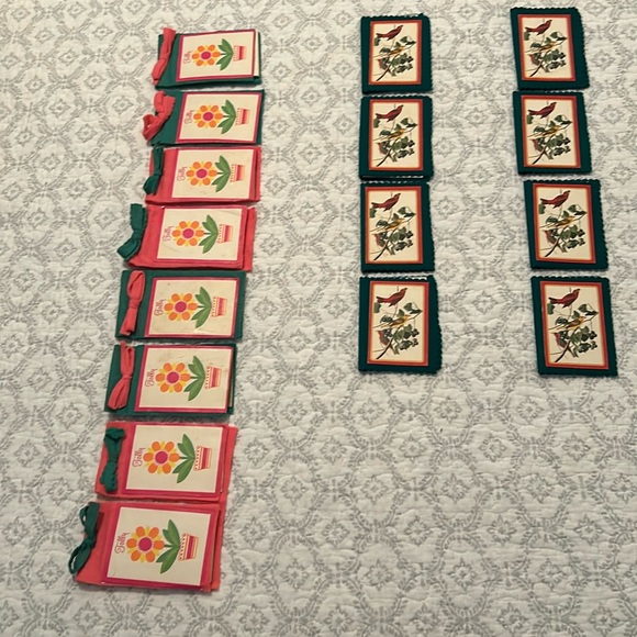 Handmade | Games | Vintage Handmade Bridge Tallies Set Of Two | Poshmark